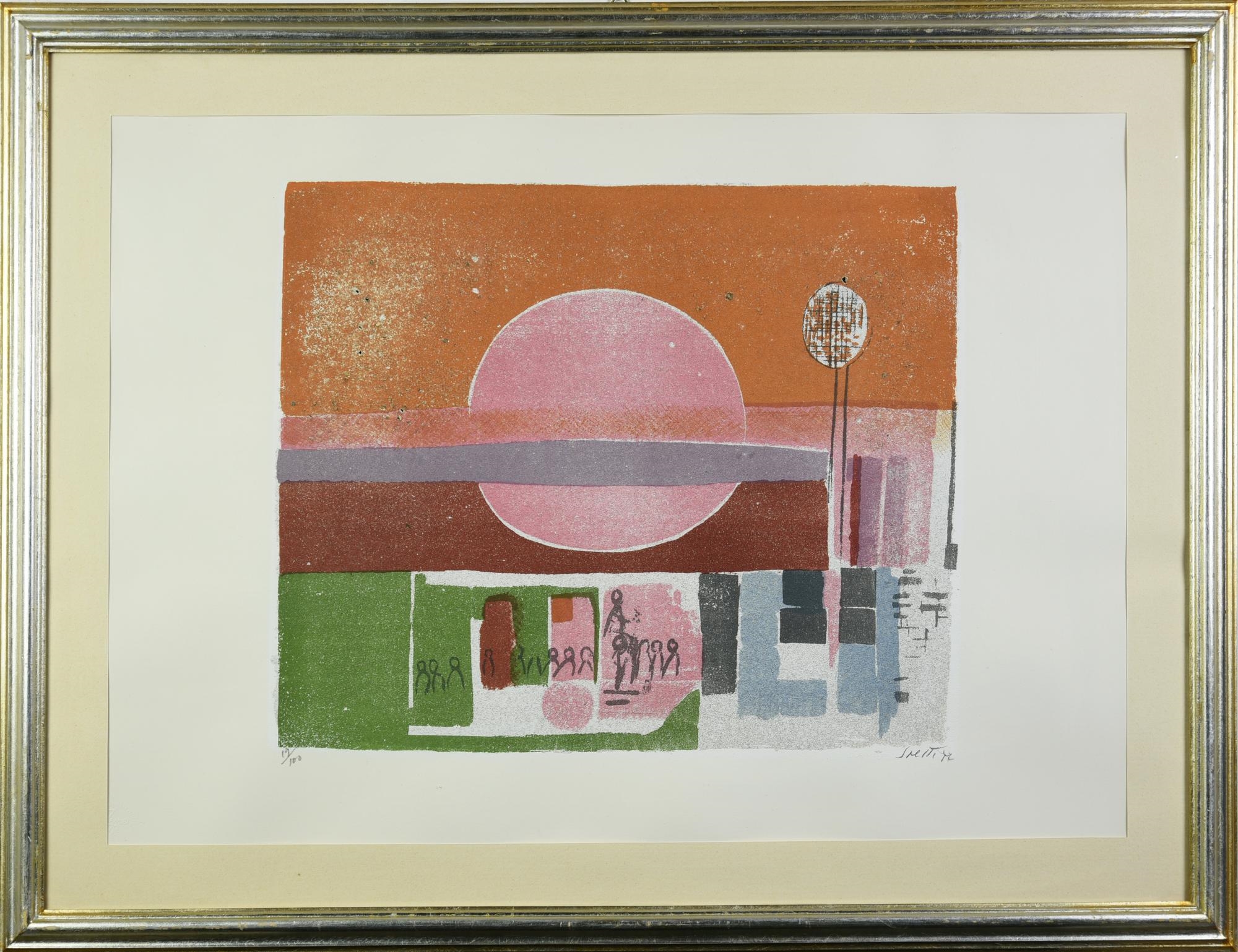 Bruno Saetti | Bruno Saetti (1902 - 1984) MURO (1977) | MutualArt