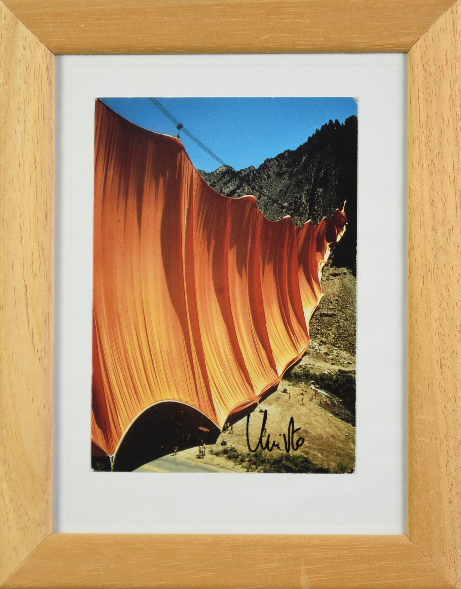 Christo | Christo & Jeanne Claude VALLEY CURTAIN | MutualArt