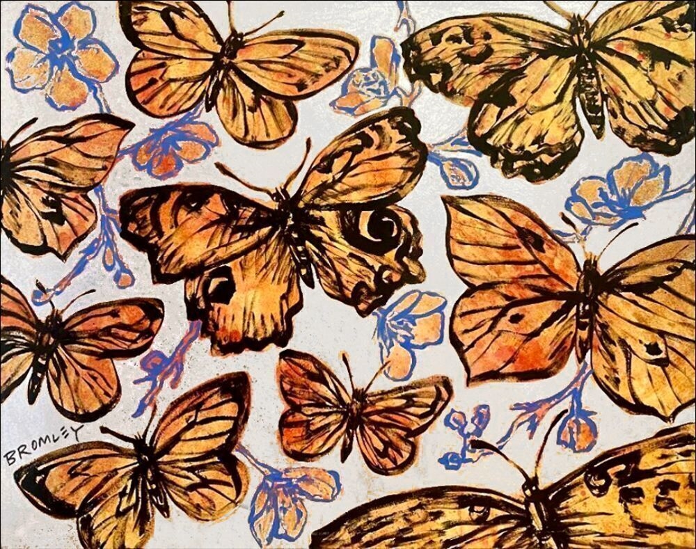 David Bromley | Butterflies | MutualArt