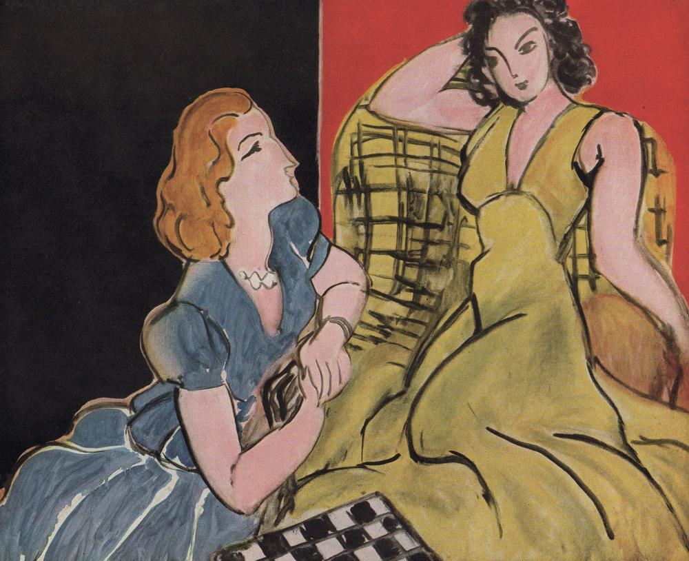 Henri Matisse | Attractive 1943 MATISSE Color Lithograph The Ladies ...