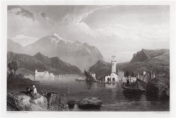 Clarkson Frederick Stanfield | Lake of Como (1804) | MutualArt