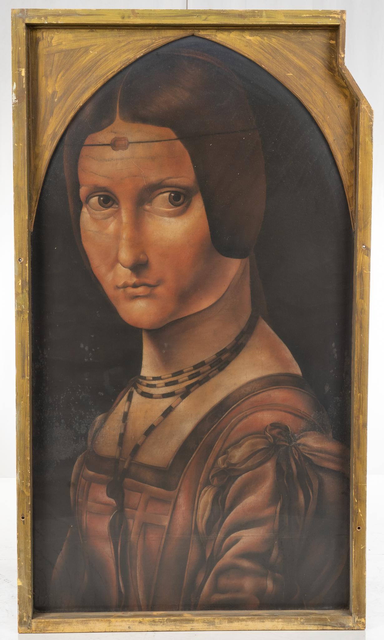 Leonardo da Vinci | La Belle Ferroniere Reproduction | MutualArt