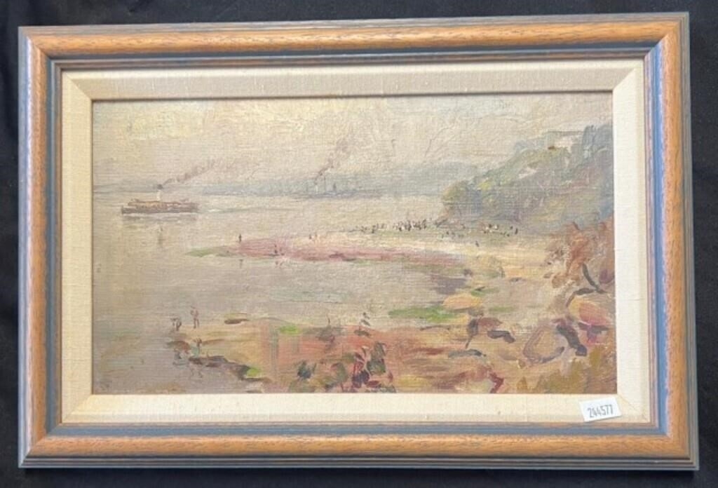 Henry Edgecombe | Picnic on the Harbour | MutualArt