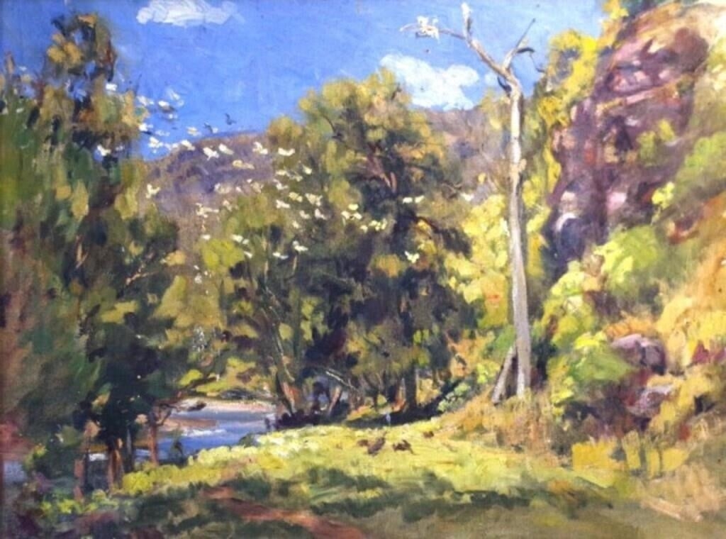 Henry Edgecombe | Creek Through The Trees | MutualArt