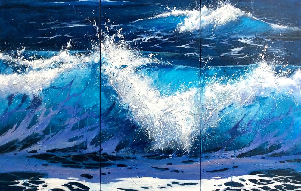 Fran Martin | Breaking Waves | MutualArt