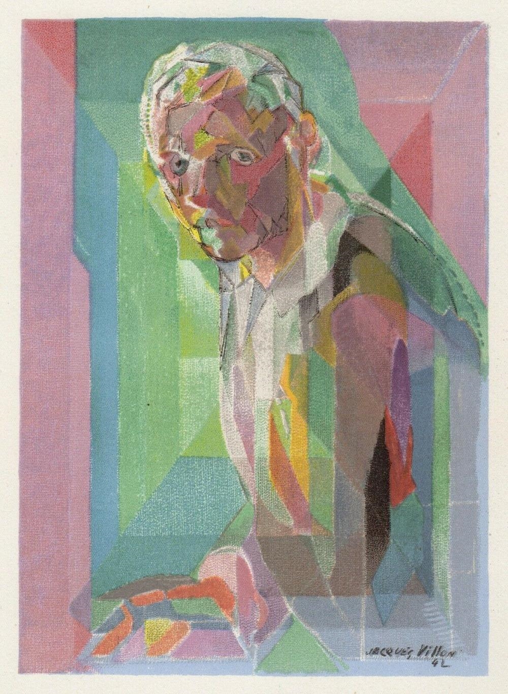 Jacques Villon | Portrait d'Acteur ou L'Acteur (1913) | MutualArt
