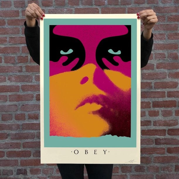 Shepard Fairey | Shepard Fairey - Shadowplay Shadowplay Lithographic ...