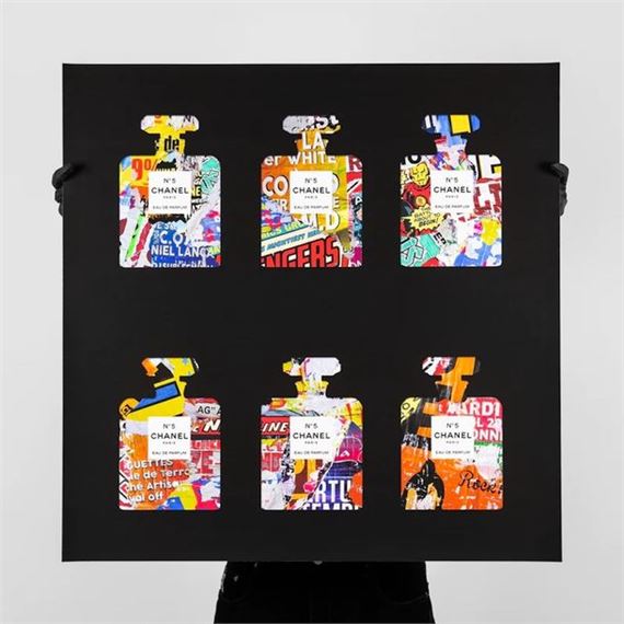 Aiiroh | Aiiroh Bottle Chanel Chanel bottle Giclée print on 300 g ...