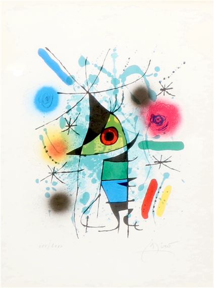Joan Miró | THE SINGING FISH | MutualArt