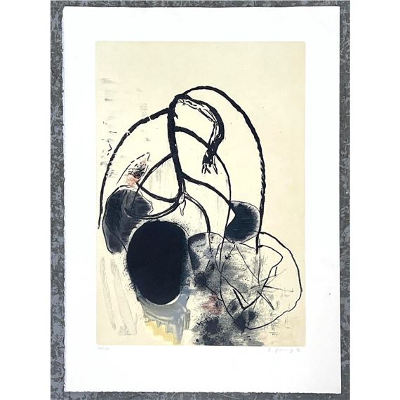 Yang Chihung | Chihung Yang 1996 Etching and aquatint 63/120. Unframed (1996) | MutualArt