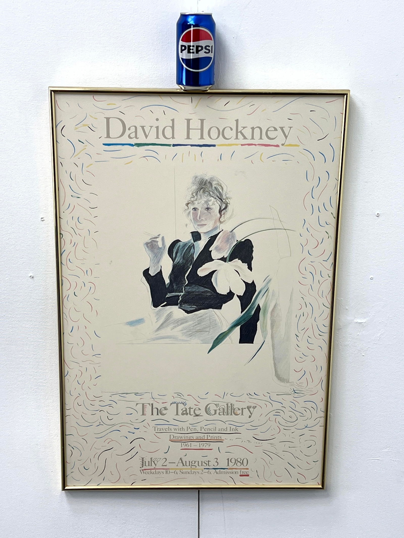 David Hockney | David Hockney poster The Tate Gallery 1980 (1980 ...