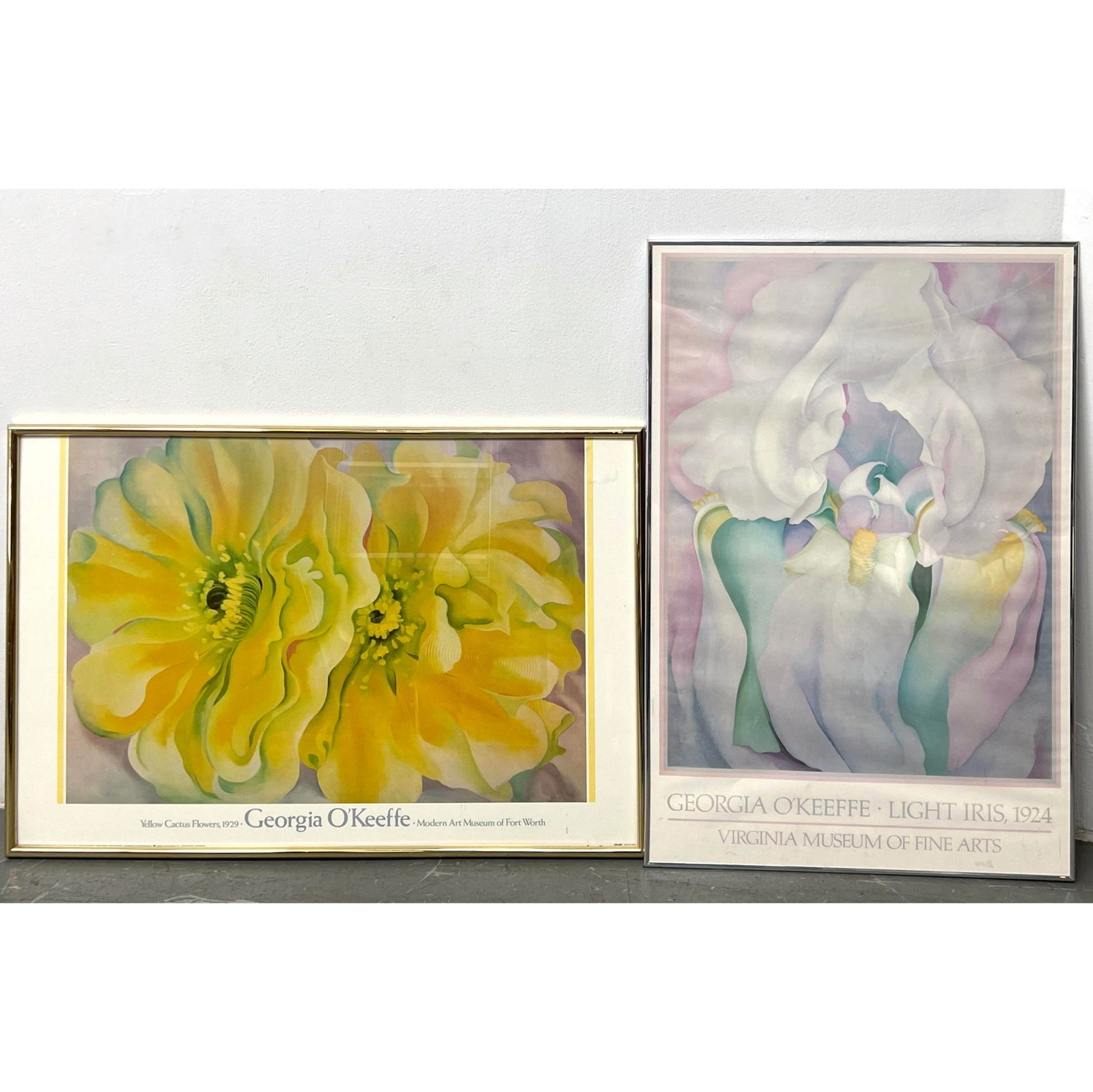Georgia O'Keeffe | Two Georgia O'Keeffe Exhibit Posters | MutualArt