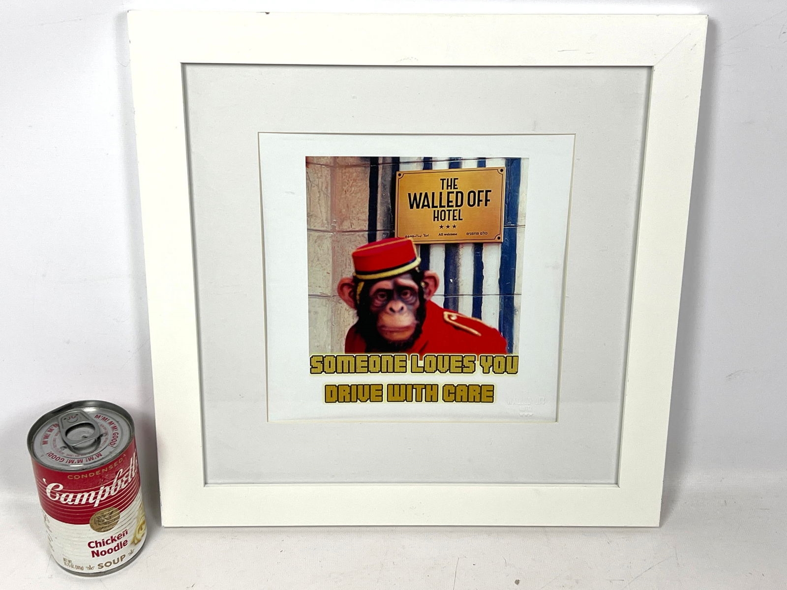 Banksy | BANKSY The walled off Hotel offset lithograph. From the Hotel ...
