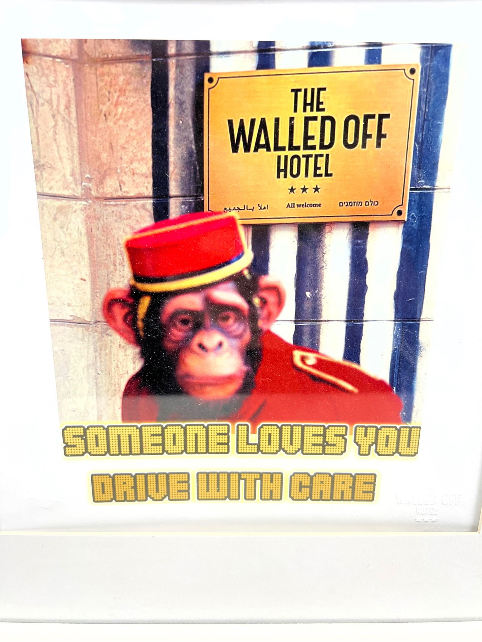 Banksy | BANKSY The walled off Hotel offset lithograph. From the Hotel ...