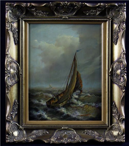 Jean Laurent | Laurent, Jean Oil on panel depicting a fi | MutualArt
