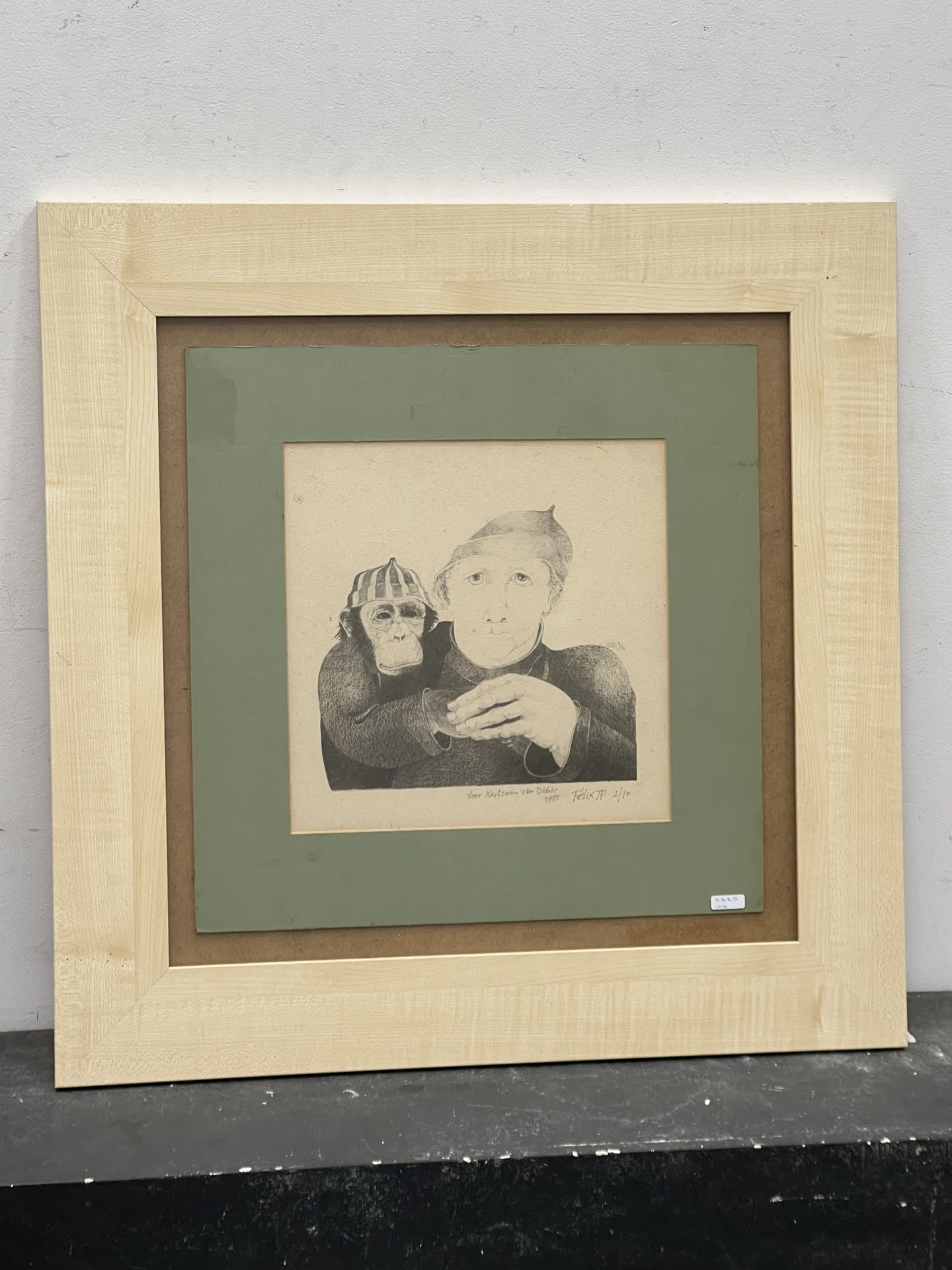 Jean-Pierre Félix | L'homme au singe | MutualArt