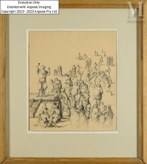 Stanislas Lepri | La foule (1905) | MutualArt