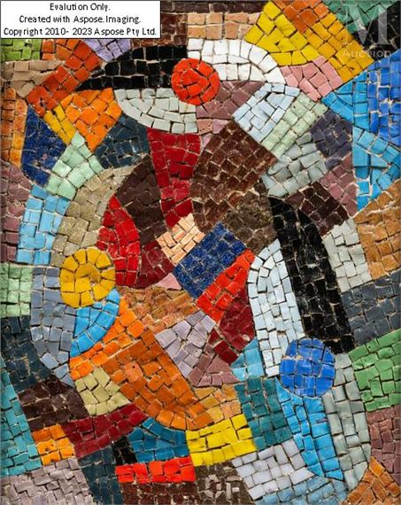 Otto Freundlich | Composition mosaïque, 1942 (1990) | MutualArt