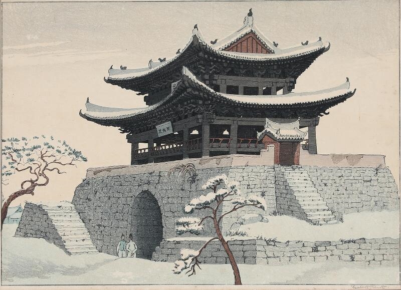 Elizabeth Keith | Marriage Procession, Seoul (1921) | MutualArt