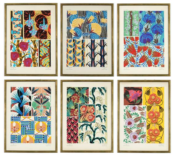 Émile-Allain Séguy | designs for textiles and carpets (1925) | MutualArt