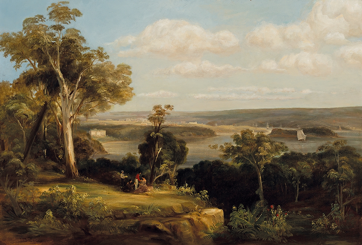 Conrad Martens | Sydney from Lewis’s Ground (1840) | MutualArt