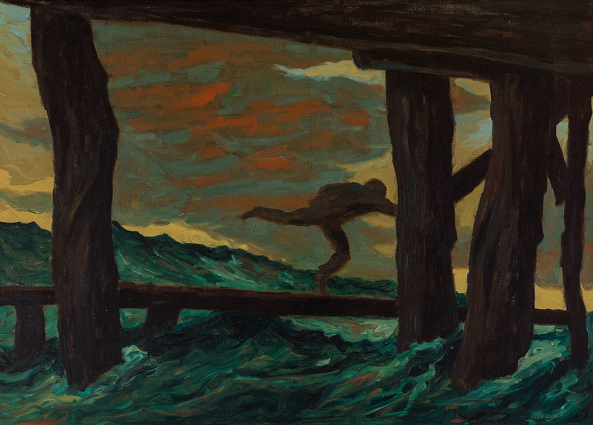 Rick Amor | The Runner (1988) | MutualArt