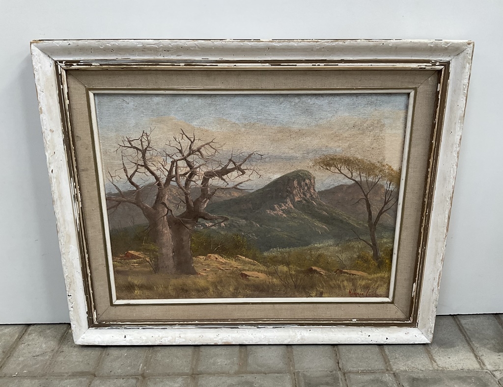 Hennie Coetzee | FRAMED ORIGINAL PAINTING BY HENNIE COETZEE | MutualArt