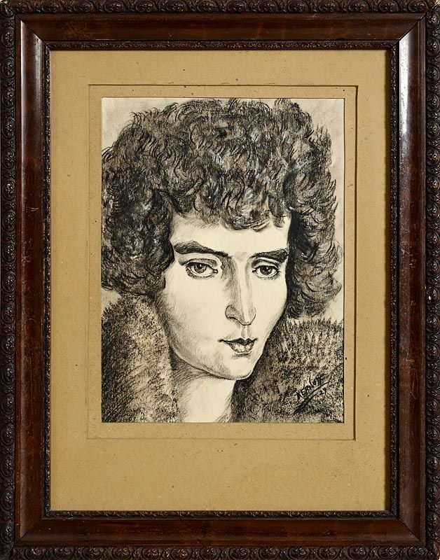 Harry Kernoff | Portrait of Ms. Walsh (1929 (1929) | MutualArt