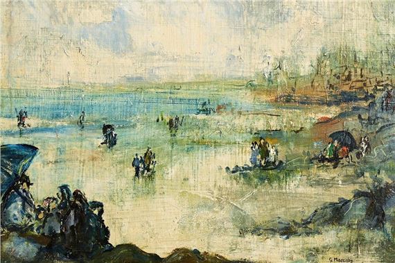 Gladys MacCabe | Showery Day at the Beach | MutualArt