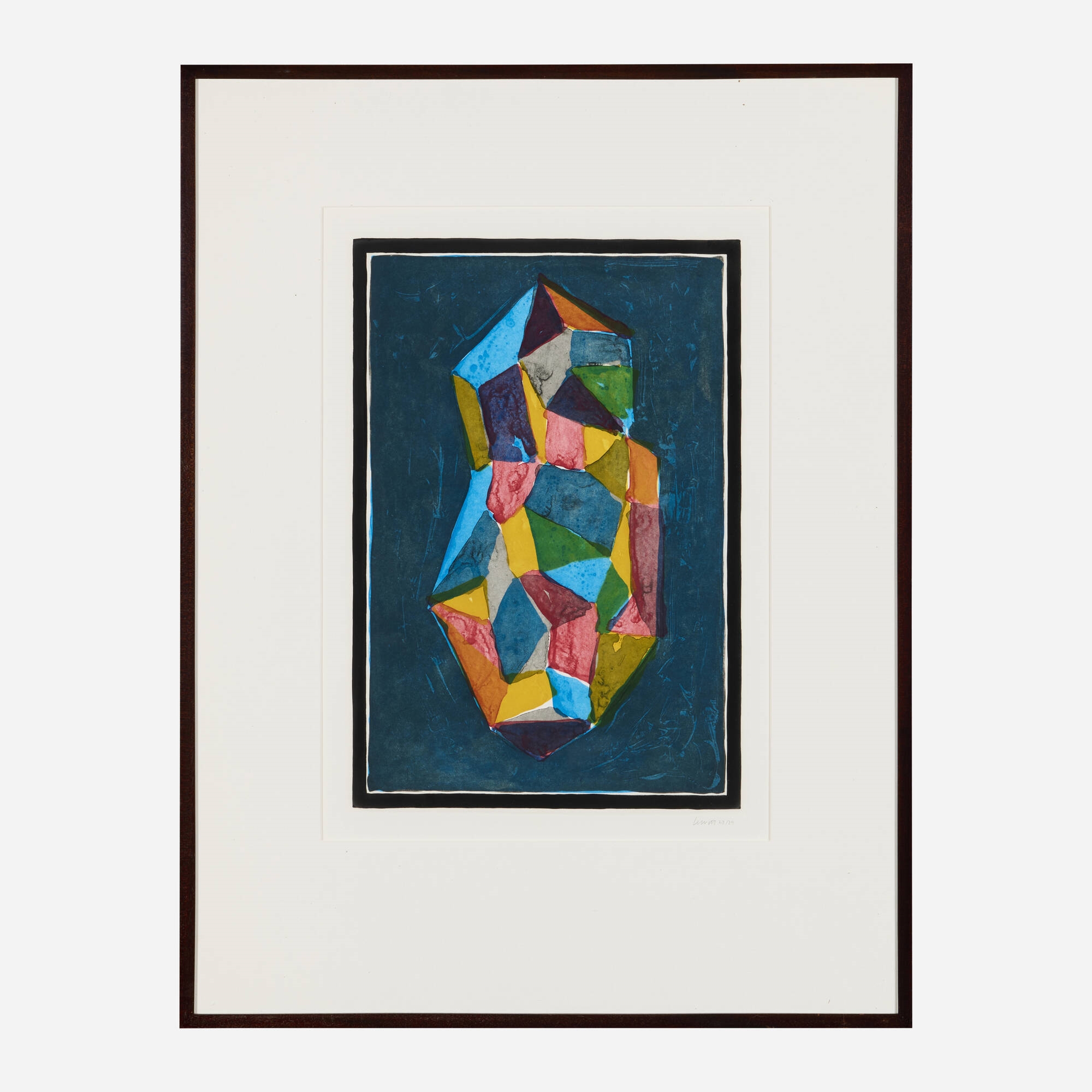 Sol LeWitt | Plate #05 (from the Complex Forms portfolio (1989) | MutualArt