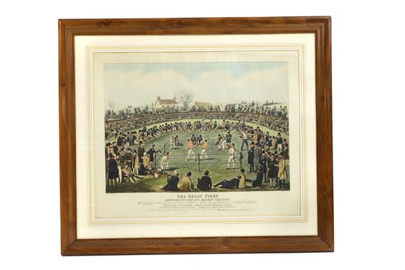 Henry Heath | The Great Fight Between Broome and Hannan For £1000 (1000 ...