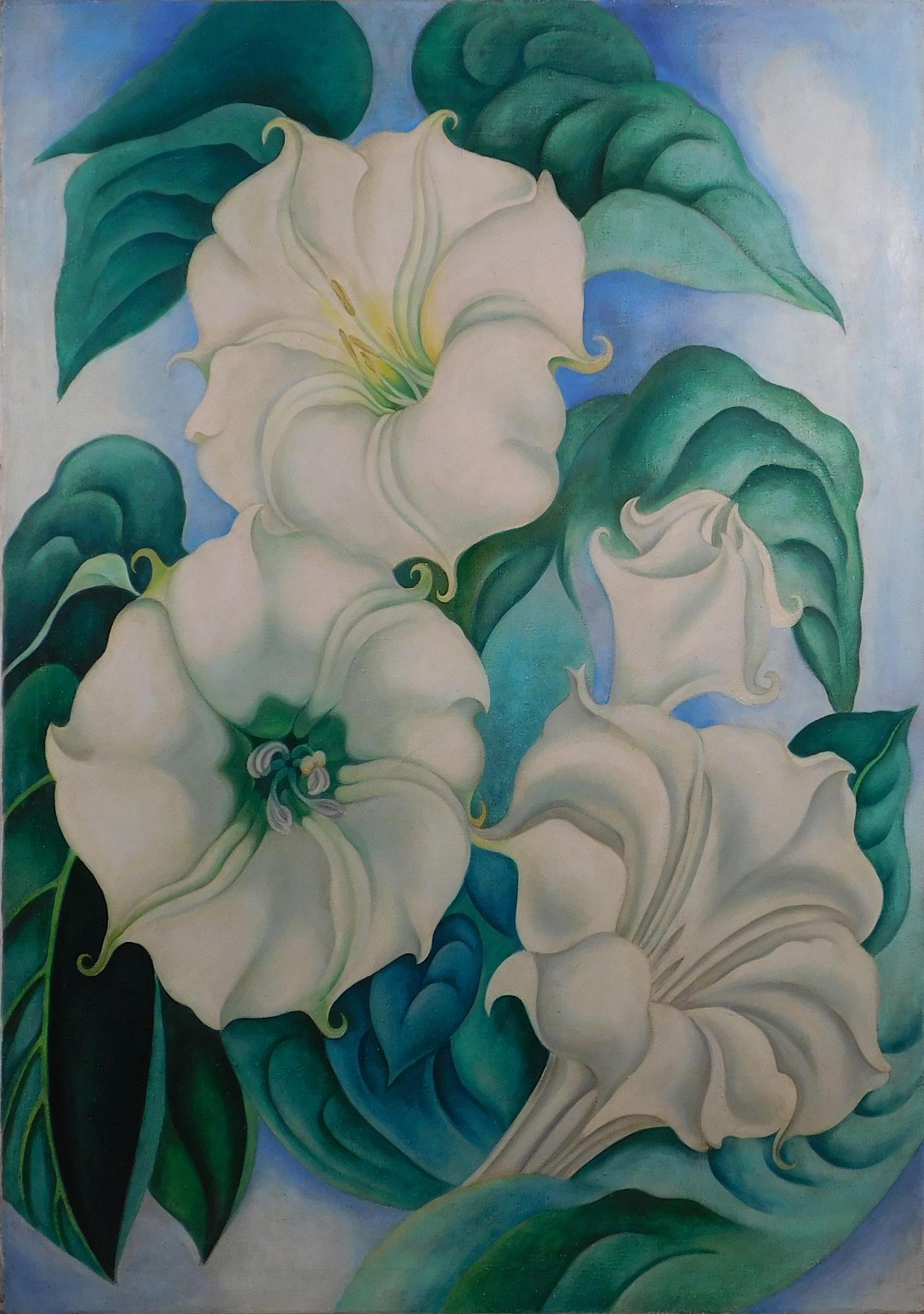 Georgia O'Keeffe | Lake George Reflection (1921 - 1922) | MutualArt