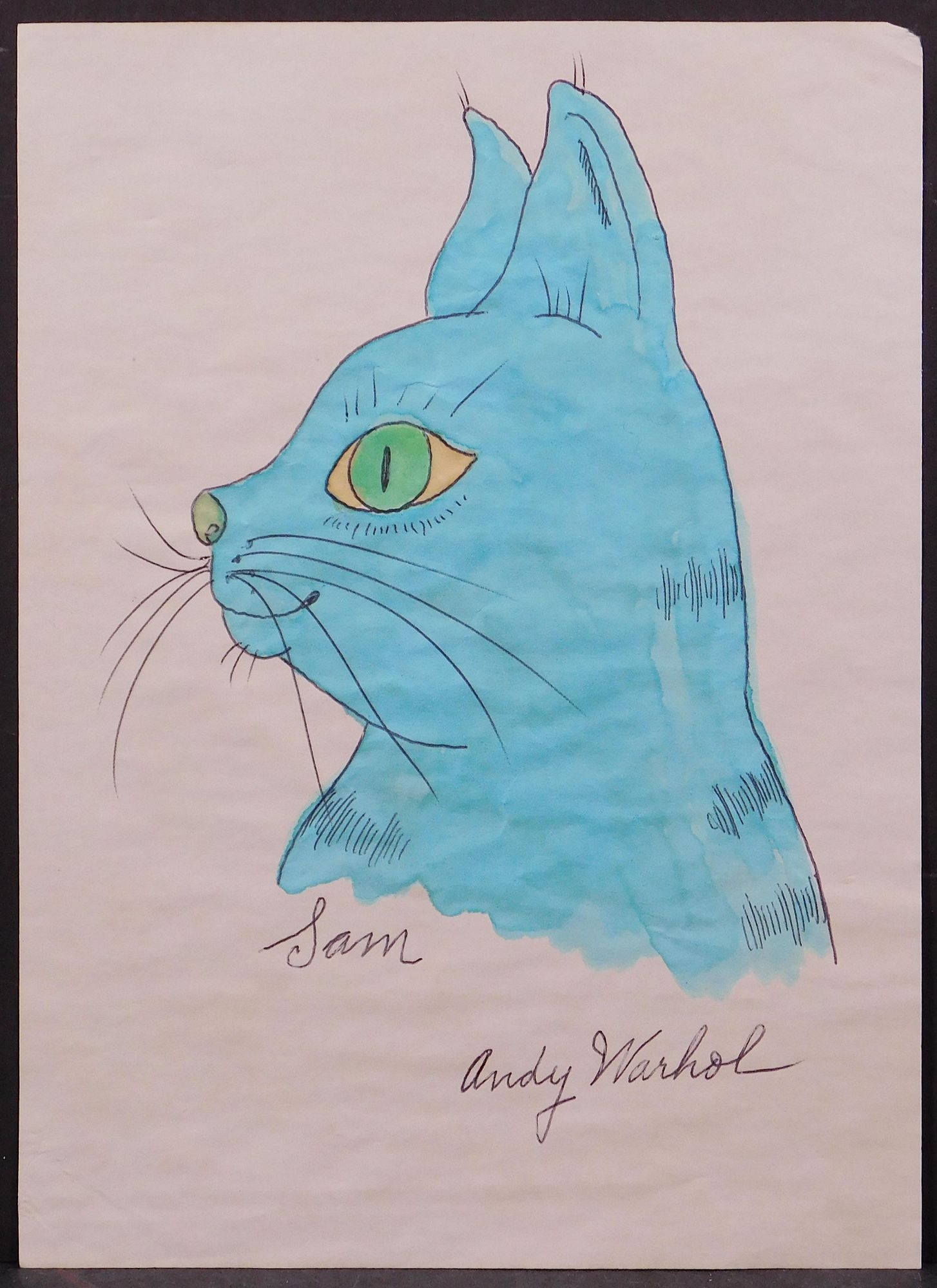 Andy Warhol | Sam The Cat | MutualArt