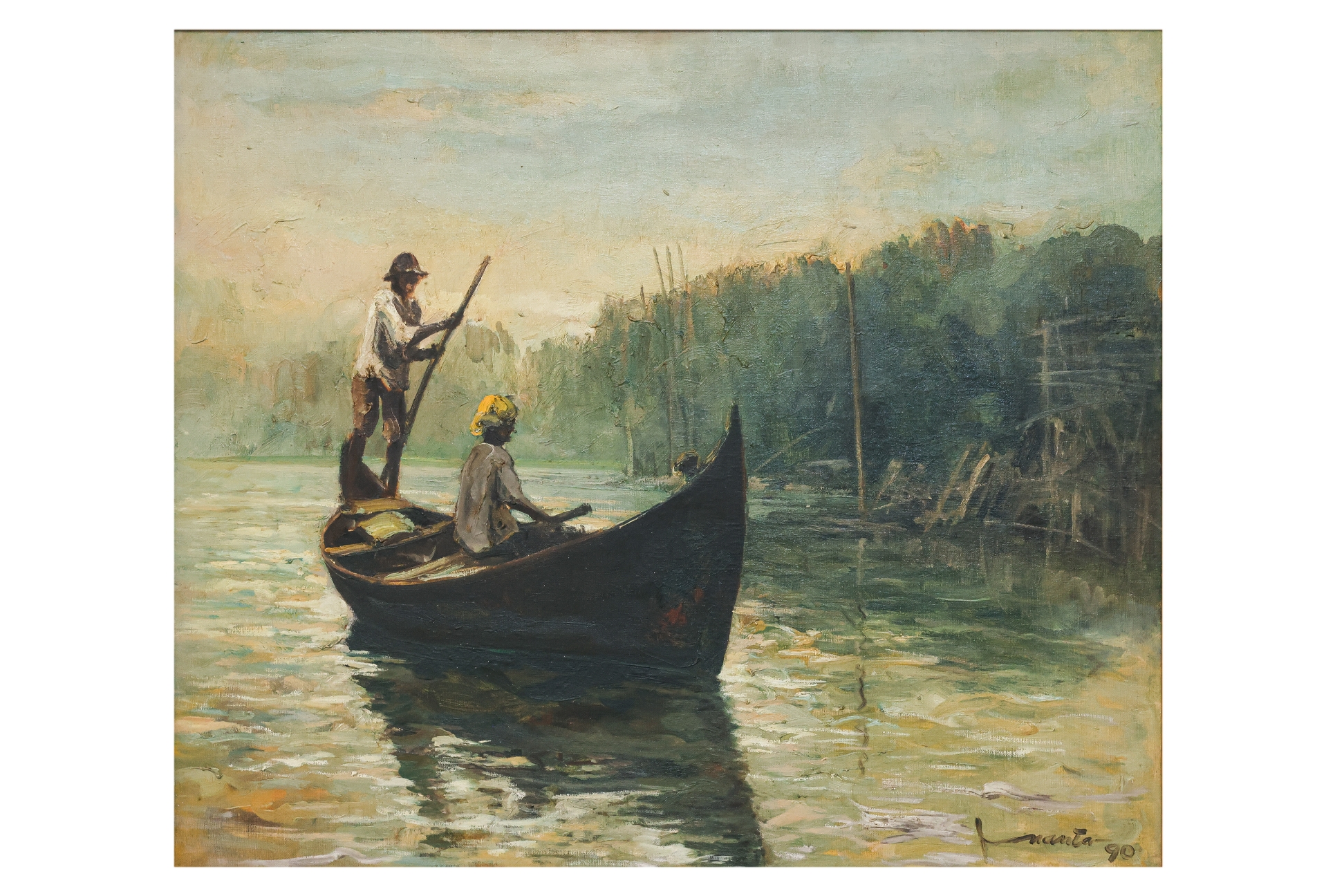 Inanta Hadipranoto | MEN IN BOAT (1990) | MutualArt