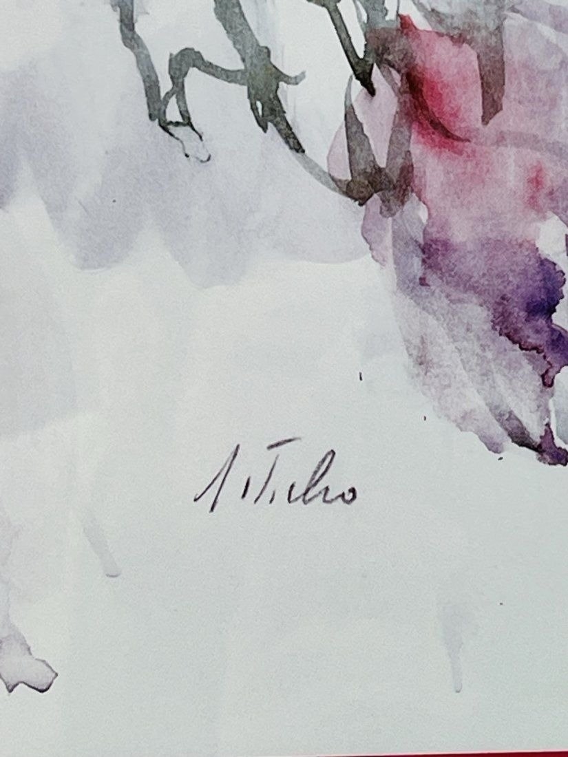 Anna Ticho | Bougainvillea by Anna Ticho, 1894-1980 (poster) Israel ...