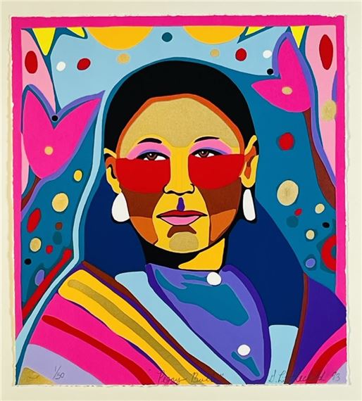 George Littlechild | Colored Serigraph by George Littlechild (Canada ...