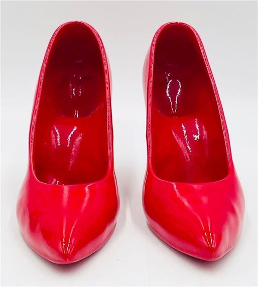 Warren Muller | 1985 Warren Muller San Francisco Porcelain Red High ...