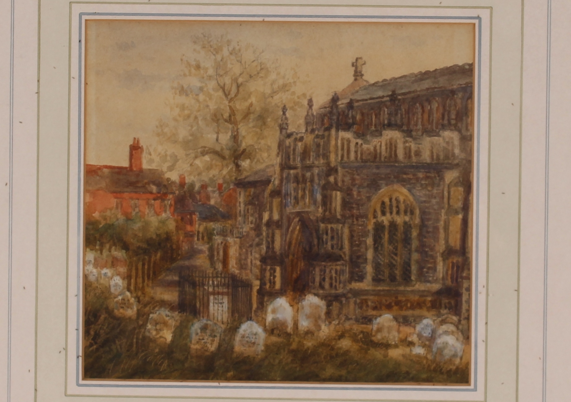 Thomas Churchyard | study of St. Mary's Church Woodbridge | MutualArt