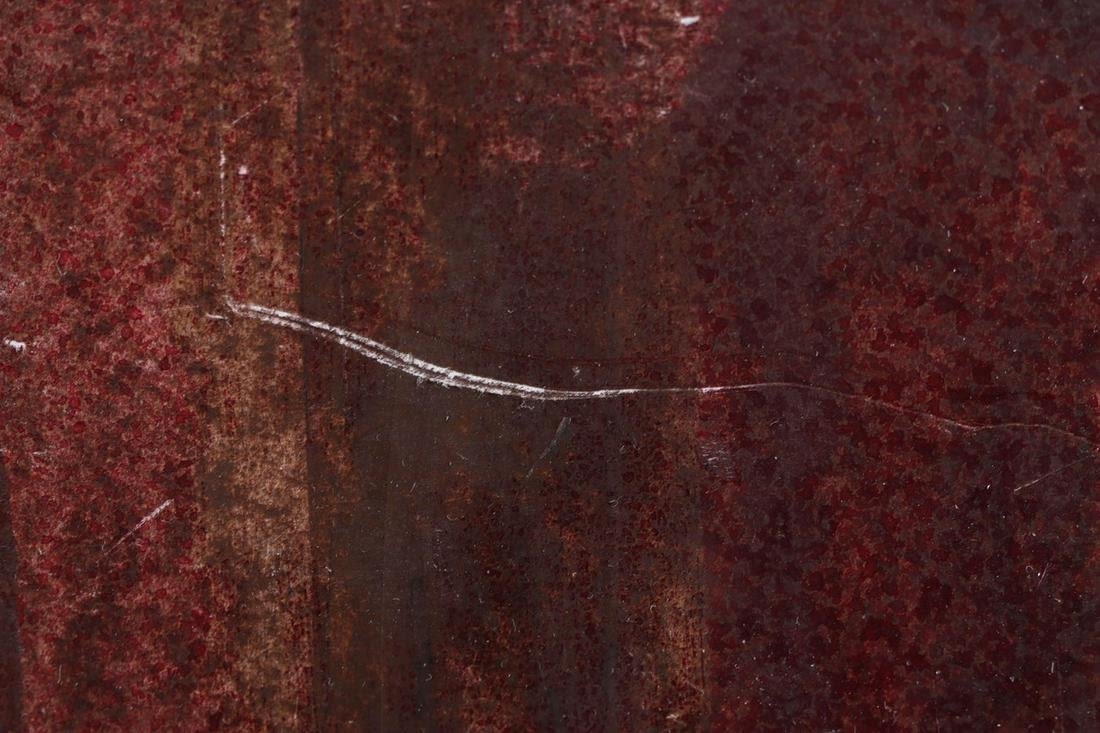 Iván Cuevas | Ivan Cuevas Abstract Figural Mixed Media Painting, 1954 ...