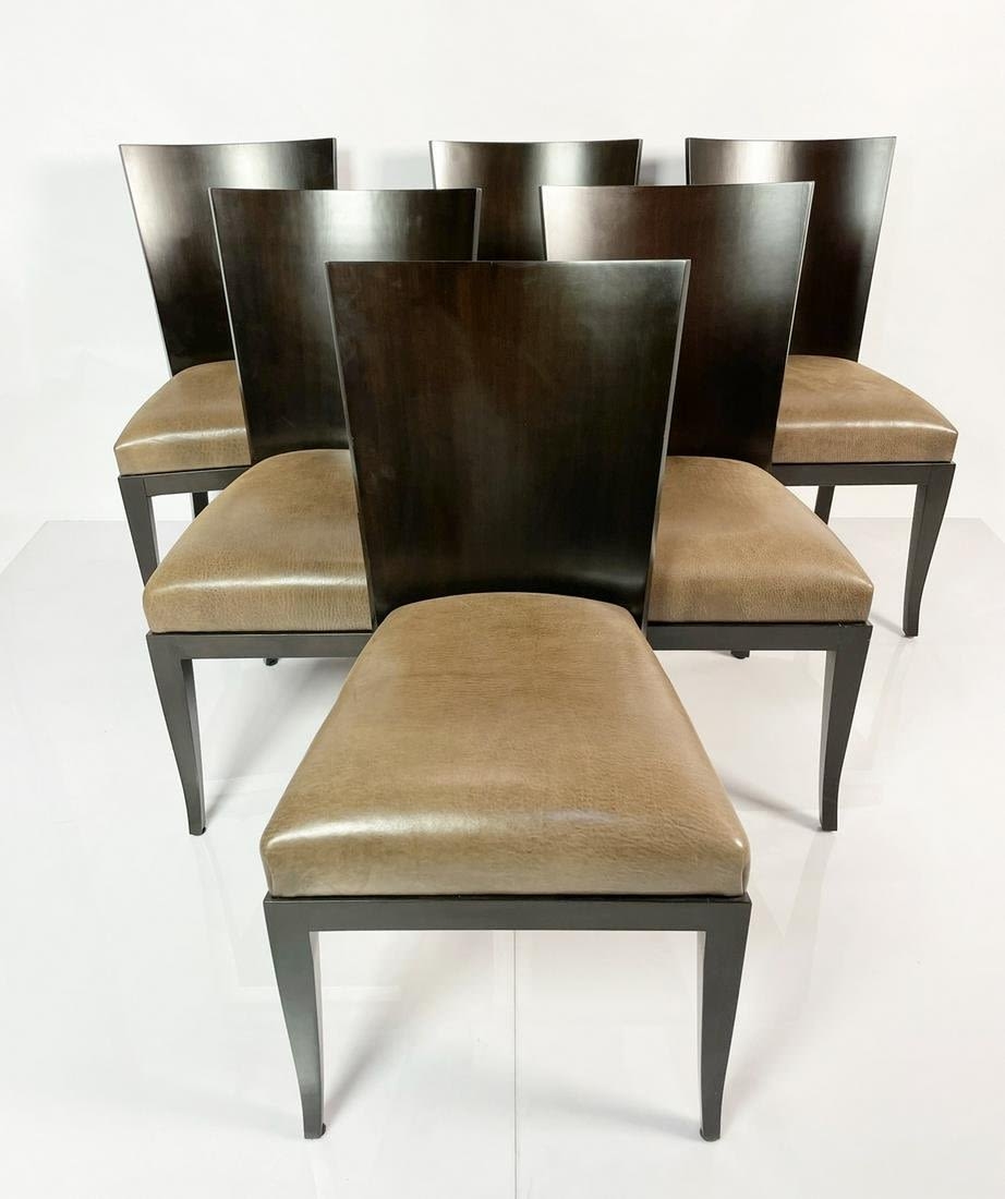 Dakota Jackson | Set of Six Cadette Dining Chairs by Dakota Jackson ...