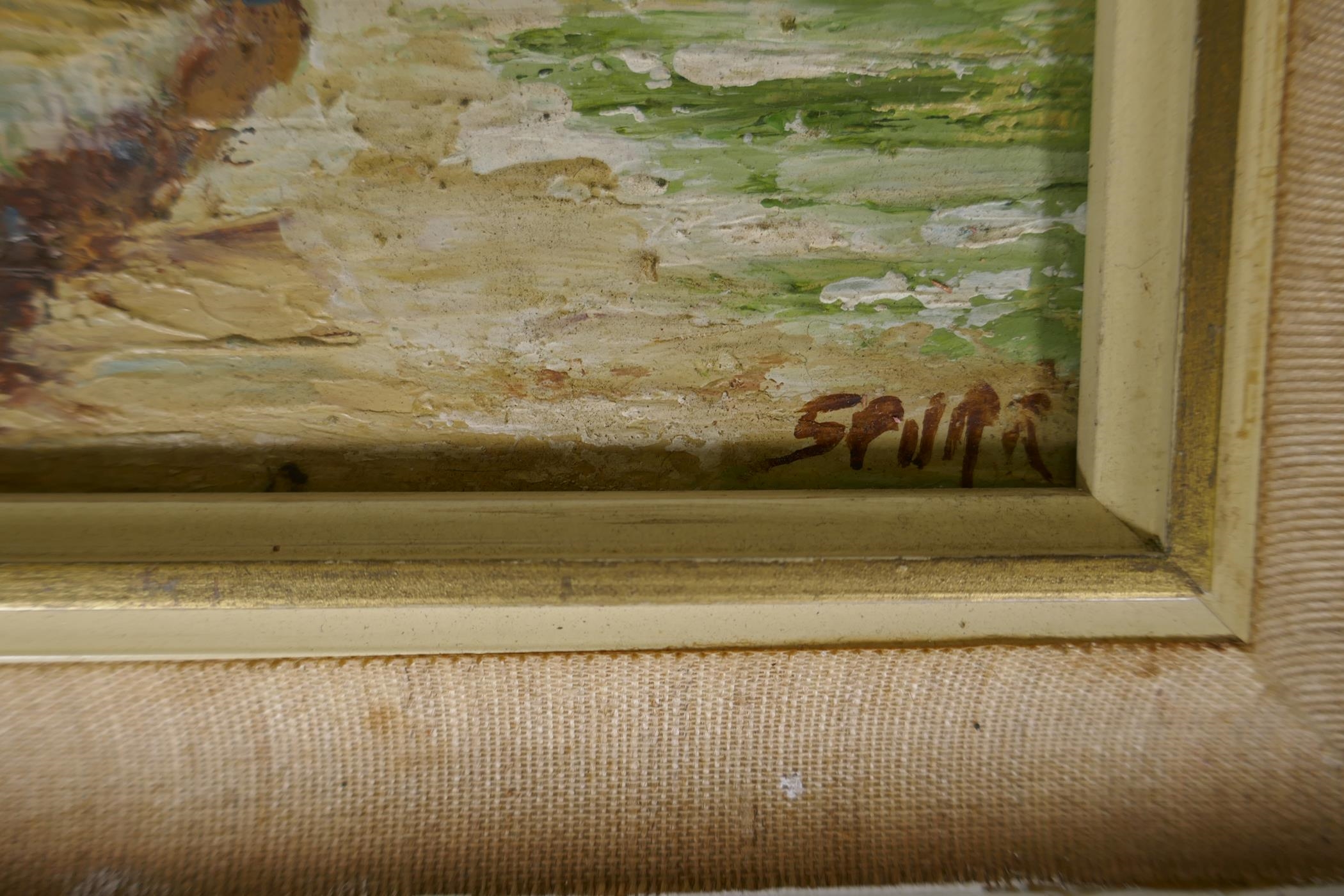 Scottish School | Sea scape with crofters cottage | MutualArt