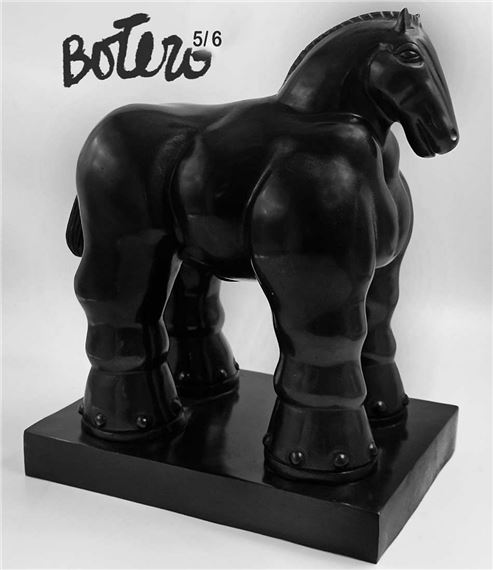 Fernando Botero | Signed And Numbered Bronze Sculpture Horse By ...