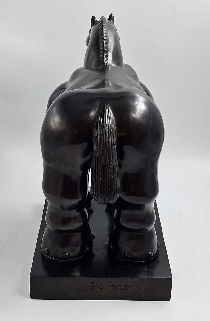 Fernando Botero | Signed And Numbered Bronze Sculpture Horse By ...