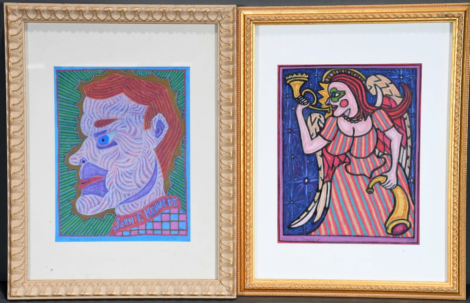 Steve Shepard | JFK and Angel | MutualArt