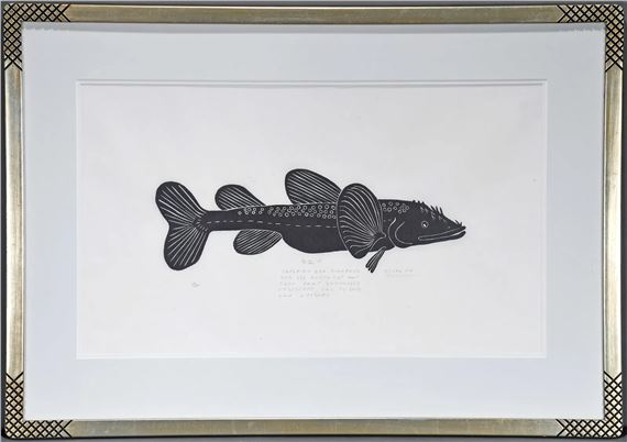 Peter Morgan | Inuit Arctic Fish (1975) | MutualArt