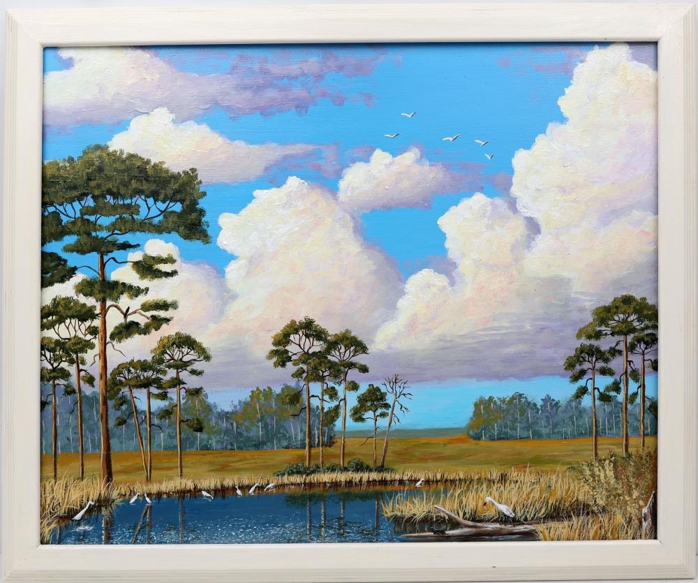 Carol Ann Knapp | CAROL ANN KNAPP FLORIDA ARTIST MARSH MORNING (2004 ...