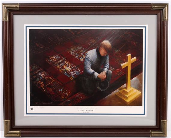 Paul Steucke | STEUCKE CADET PRAYER WEST POINT SIGNED LTD PRINT (1939 ...