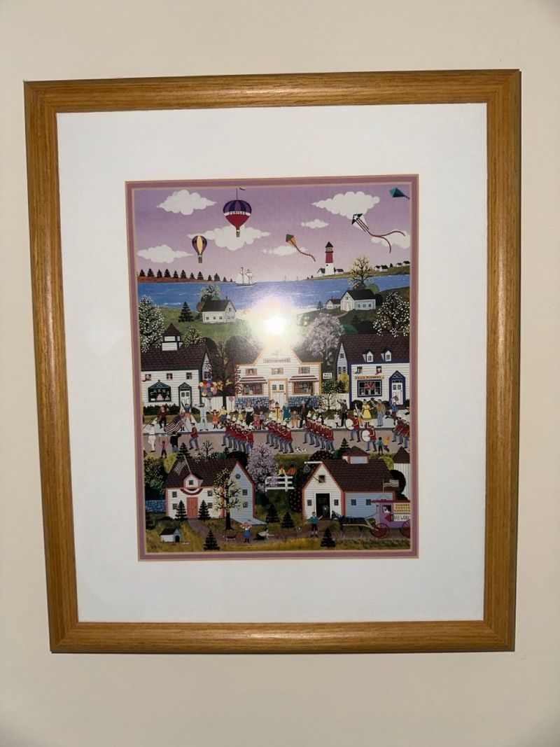 Jane Wooster Scott | Wooster Scott The Independence Day Parade Framed ...
