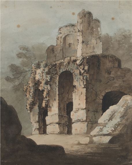 William Alexander | Circle of William Alexander – Study of a Roman Ruin ...
