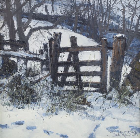 Charles Simpson | Charles Simpson – ‘Woodland Gate’ (21st Century ...